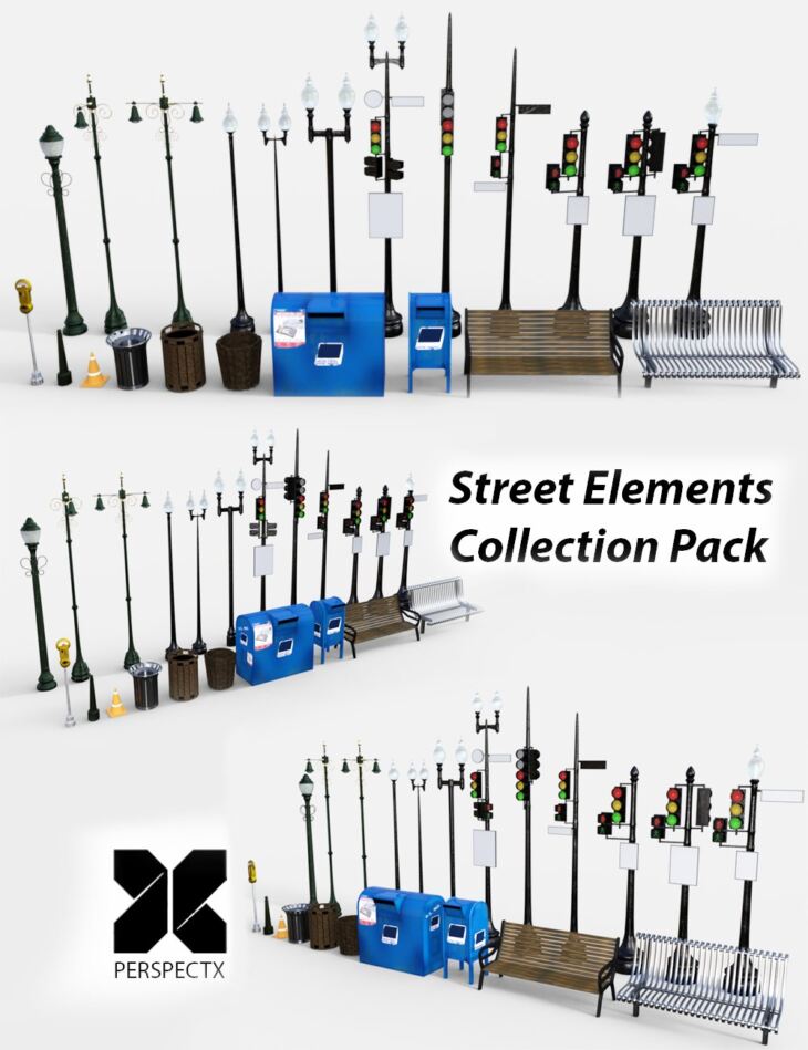 Street Elements – Ez Render