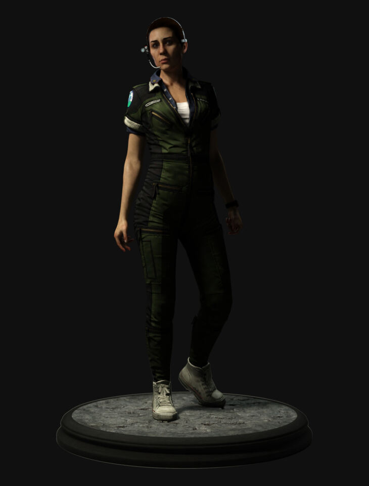 Amanda Ripley Alien Isolation Daz G8F – Ez Render