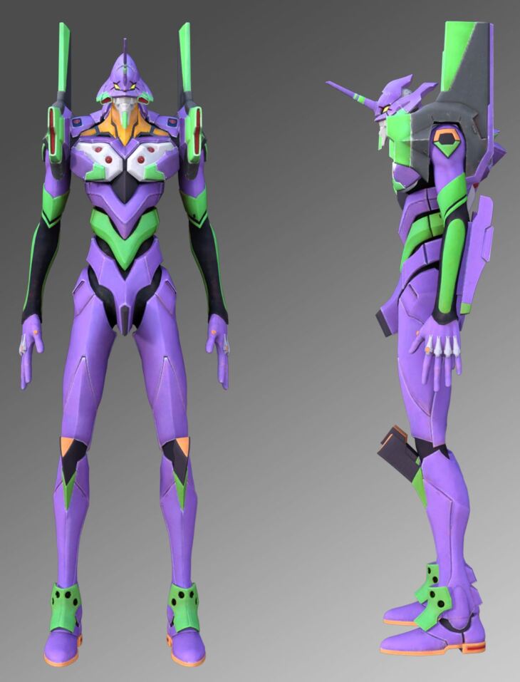 Evangelion EVA T-01 For DazStudio (Standalone) – Ez Render